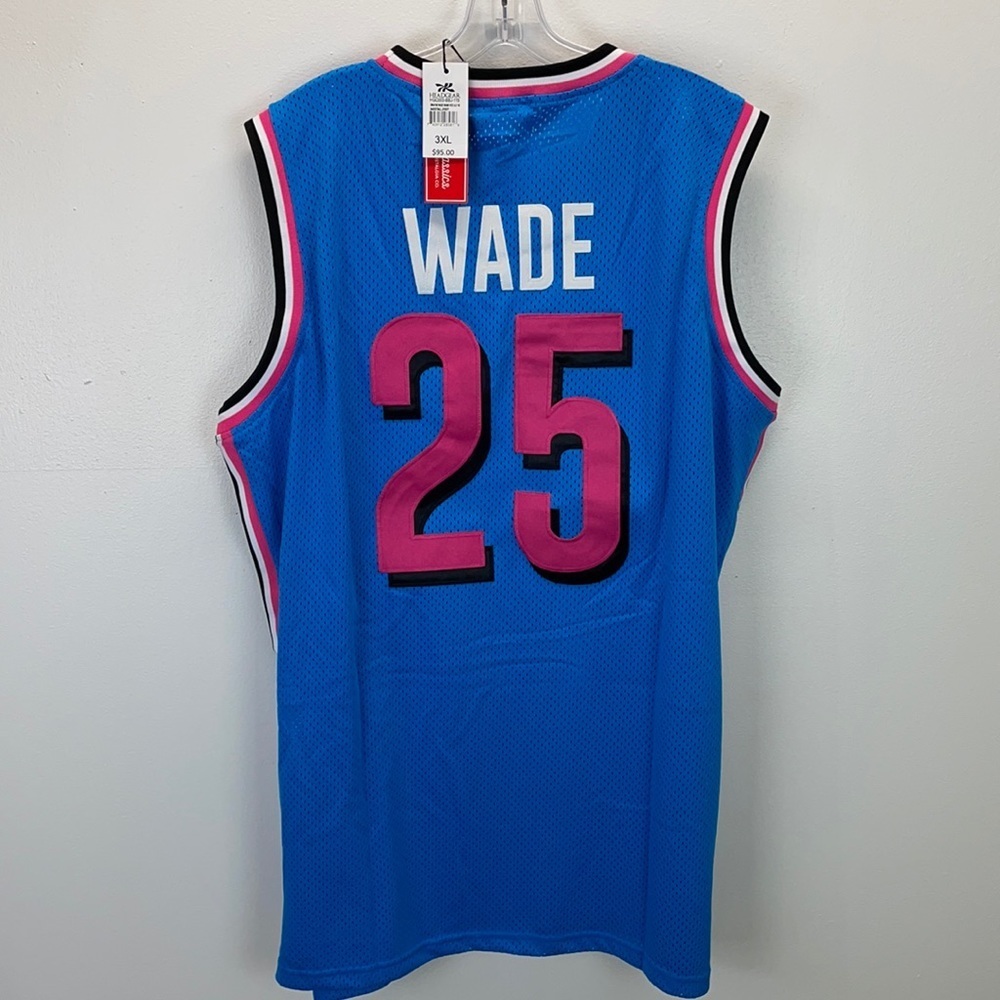 Headgear Classic Dwyane Wade Richards Jersey Nwt - Gem